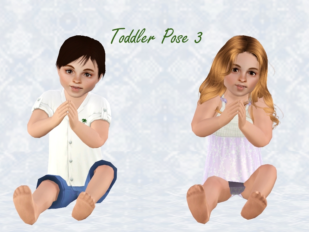 Happy Toddler Pose Set – Poses by Bee