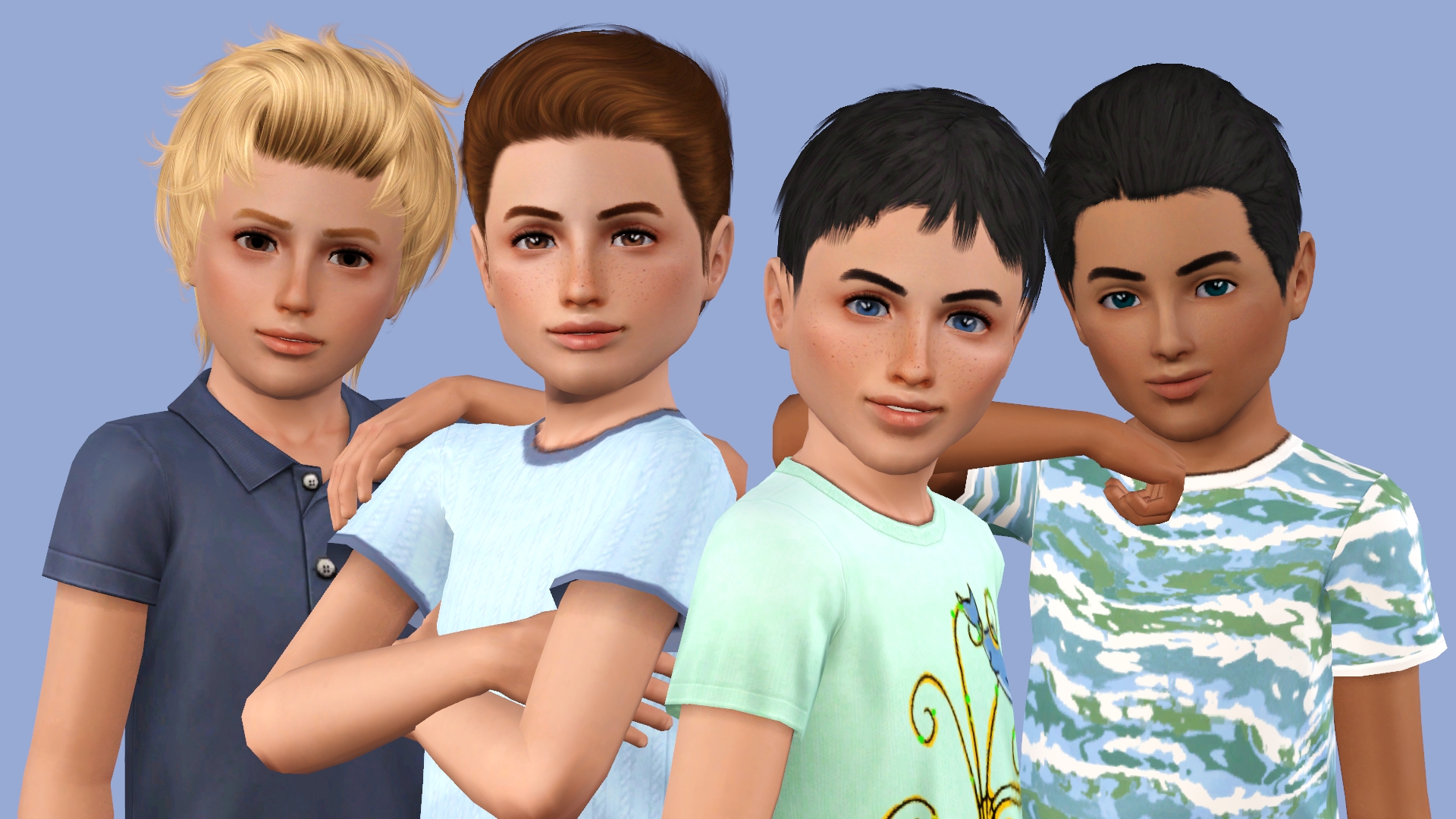 Friend Poses for Children – Poses by Bee