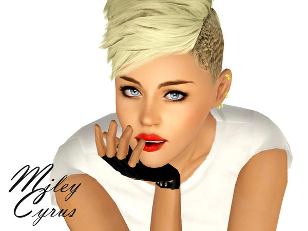 Miley With A Cone – Poses by Bee