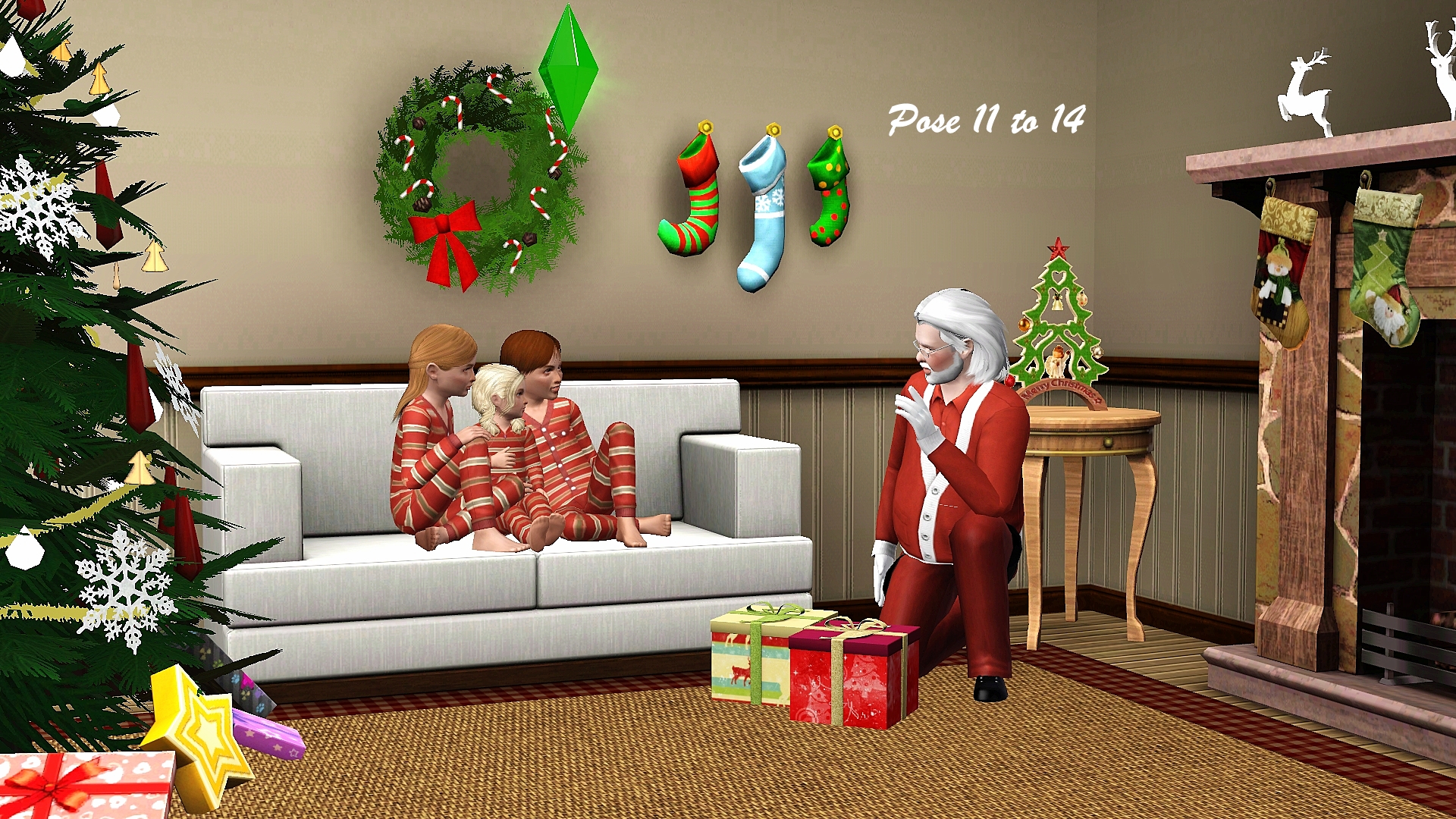 Christmas With Santa – Poses by Bee