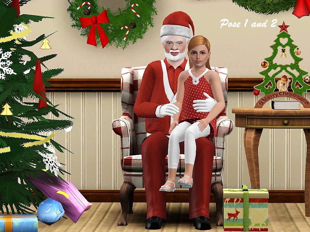 Christmas With Santa – Poses by Bee