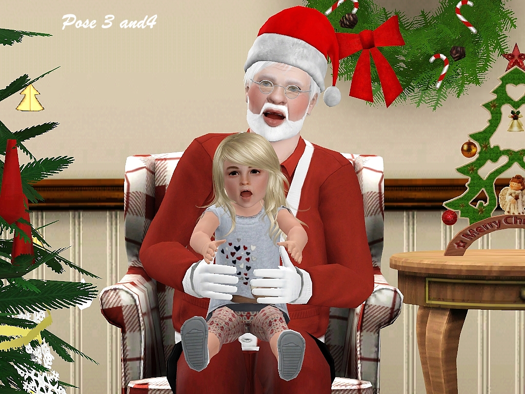 Christmas With Santa – Poses by Bee