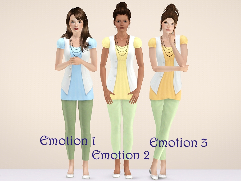 Emotions – Adult – Poses by Bee