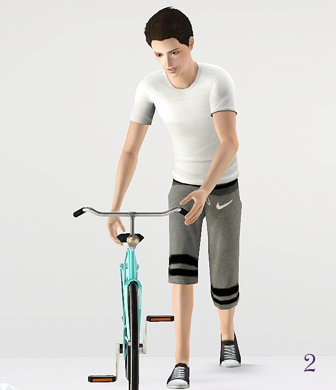 Learning To Ride A Bike – Poses by Bee