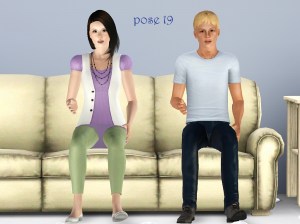 Conversation Poses – Poses by Bee