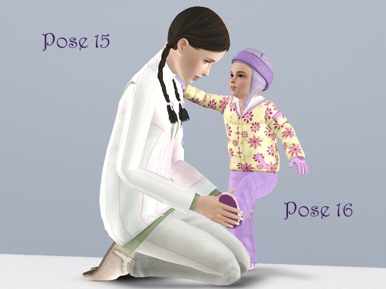 Teens – Caring For Young Ones – Poses by Bee