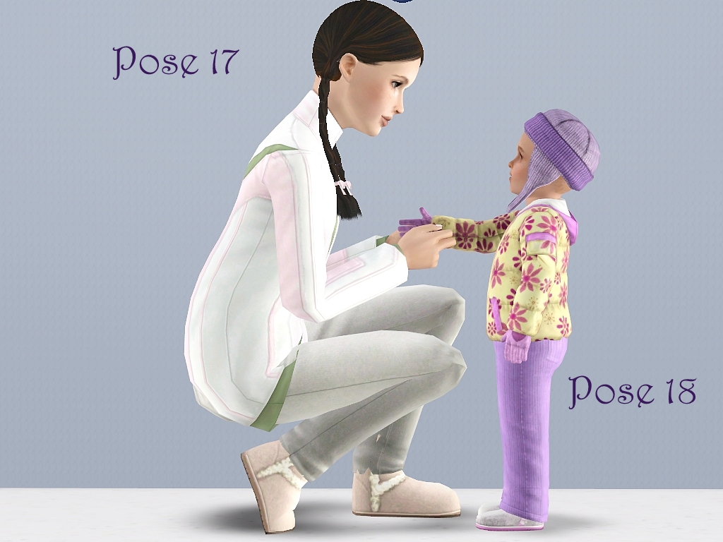 Teens – Caring For Young Ones – Poses by Bee