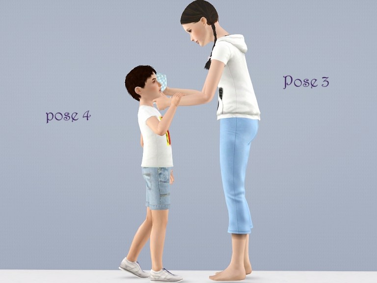 Teens – Caring For Young Ones – Poses by Bee