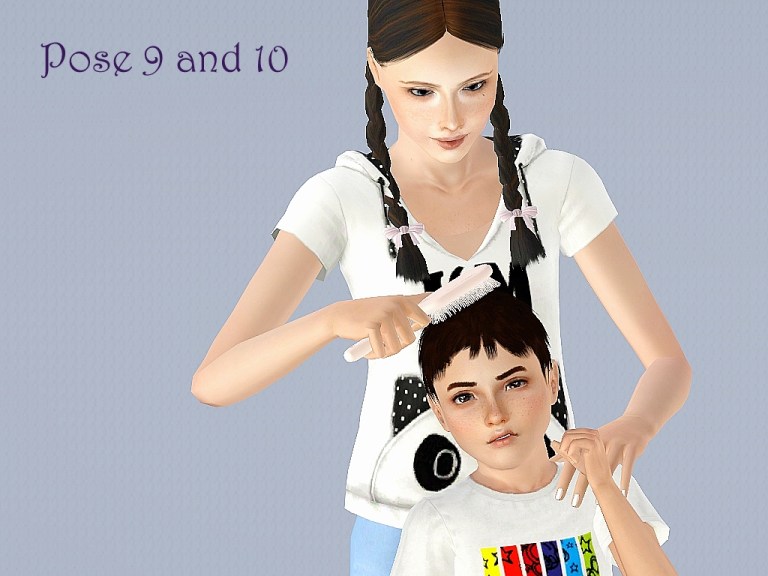 Teens – Caring For Young Ones – Poses by Bee