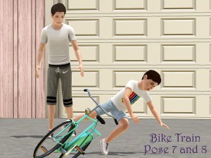 Learning To Ride A Bike – Poses by Bee