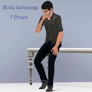 Emotions/Body Language – Poses by Bee