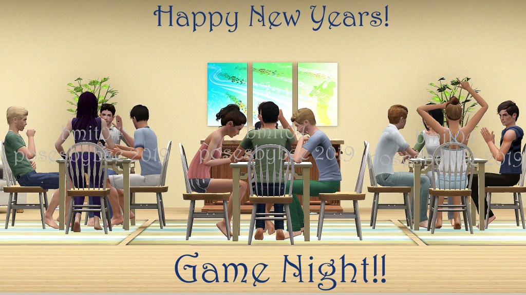 Game Night – Poses by Bee