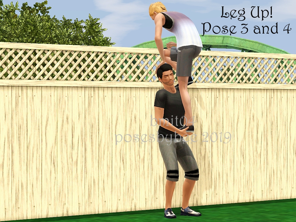 Leg Up! – Poses by Bee