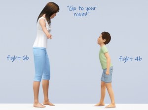 Family Fighting-Updated! – Poses by Bee