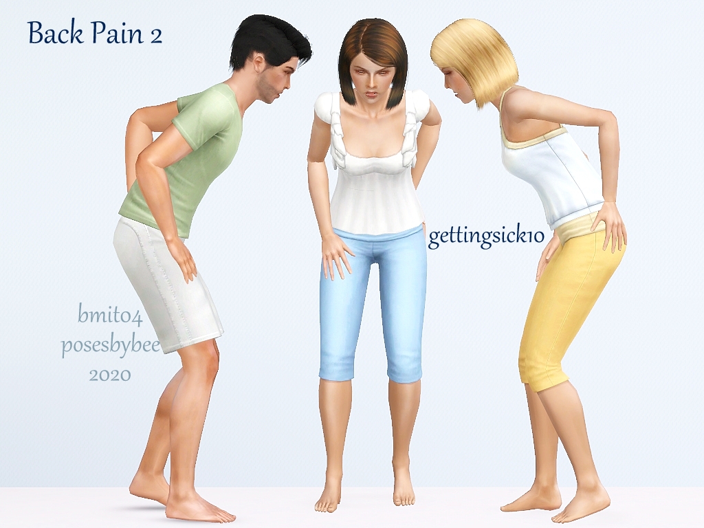 Getting Sick – Poses by Bee