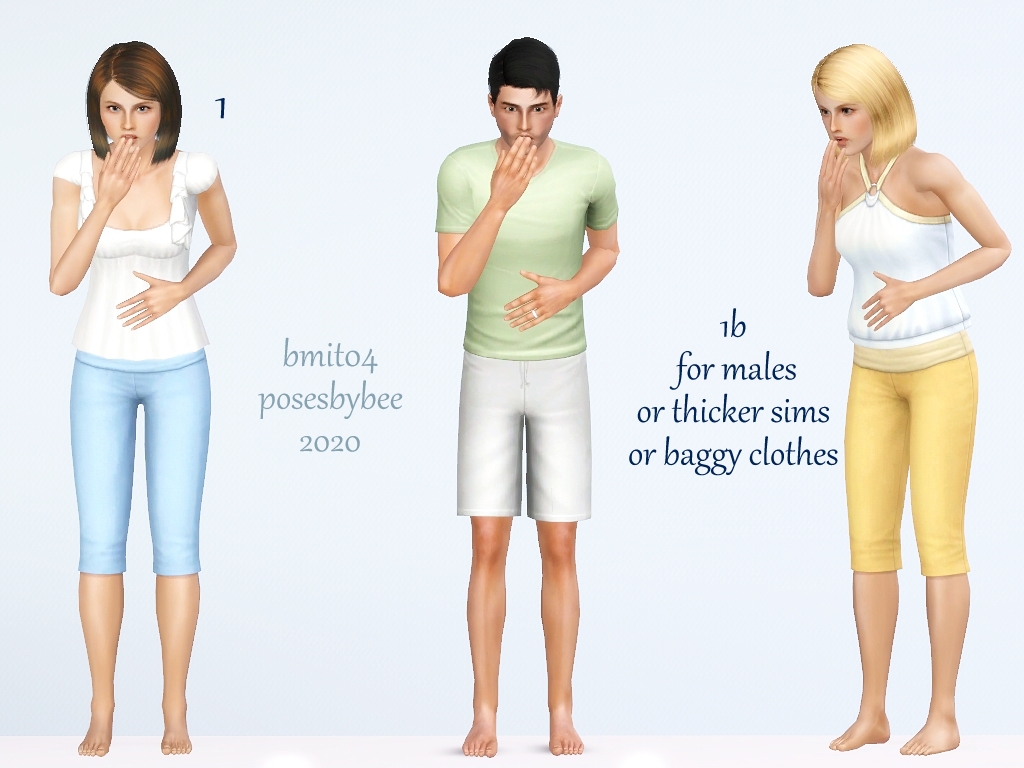 Getting Sick -Updated – Poses by Bee