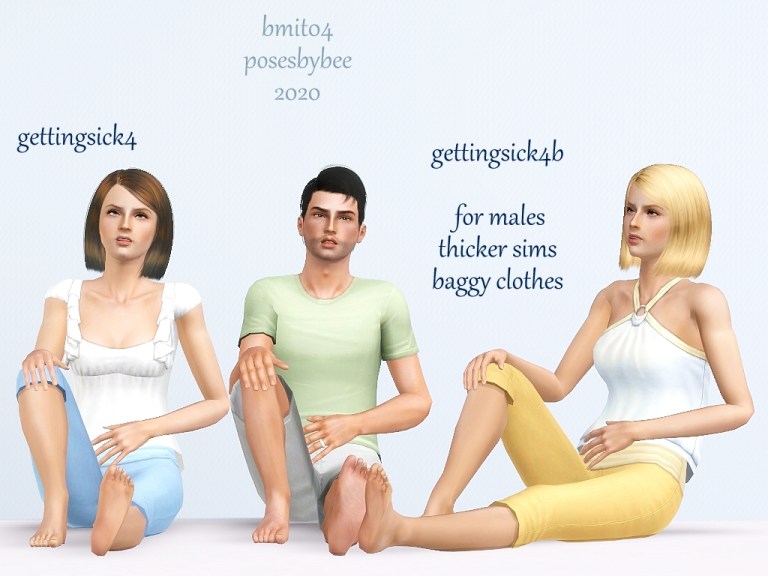 Getting Sick – Poses by Bee