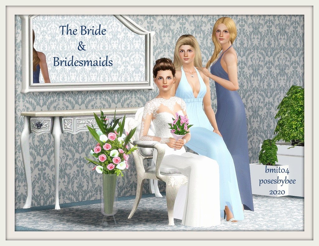 The Three Bridesmaids – Poses by Bee