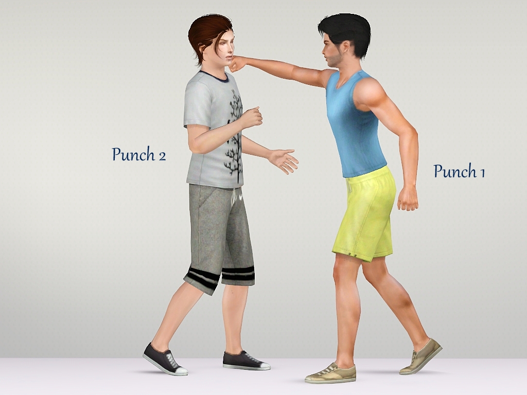 Punch 1 and 2 – Poses by Bee