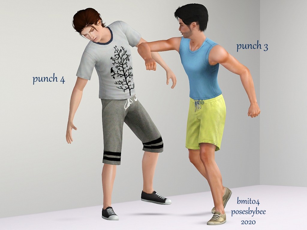 Punching Poses – Poses by Bee