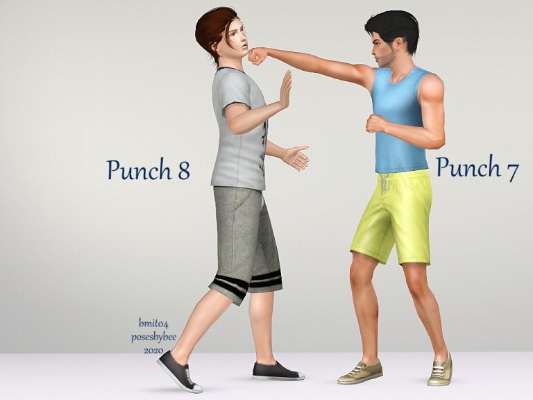Punching Poses – Poses by Bee