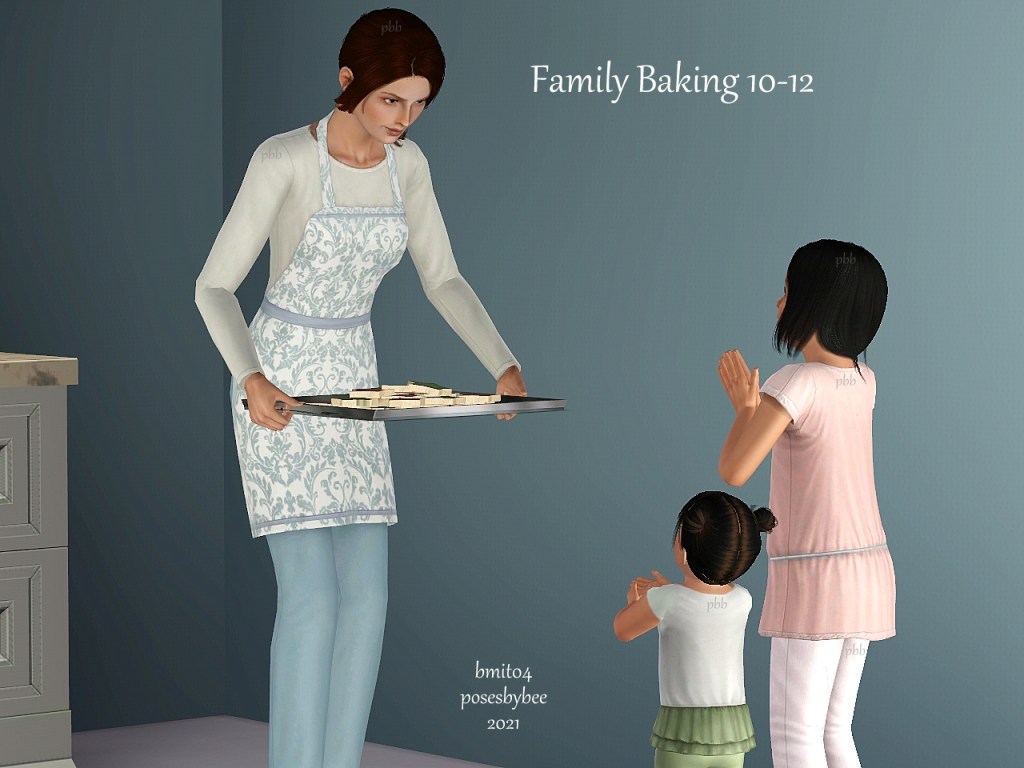 Family Baking – Poses by Bee