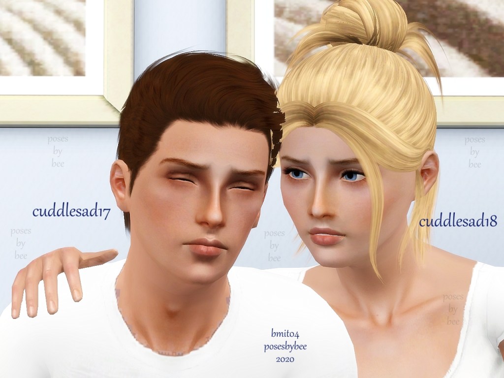 Cuddle Sad – Poses by Bee