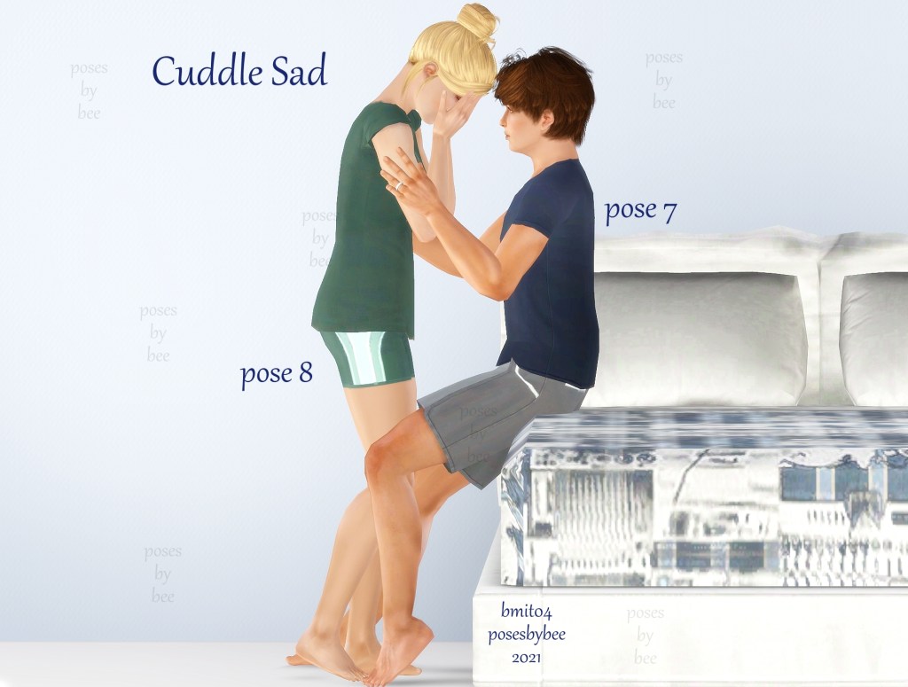 Cuddle Sad – Poses by Bee