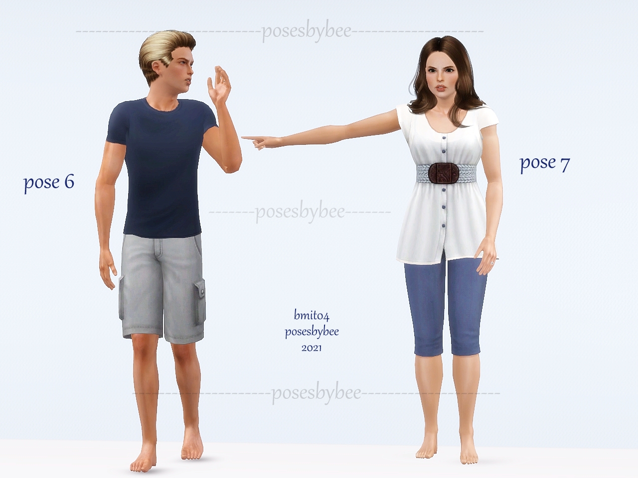 Adult Argument – Poses by Bee