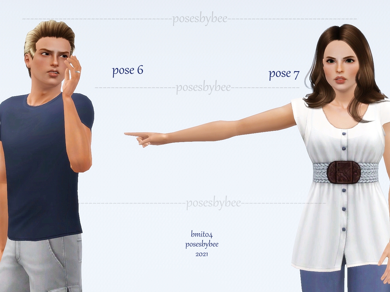 Adult Argument – Poses by Bee