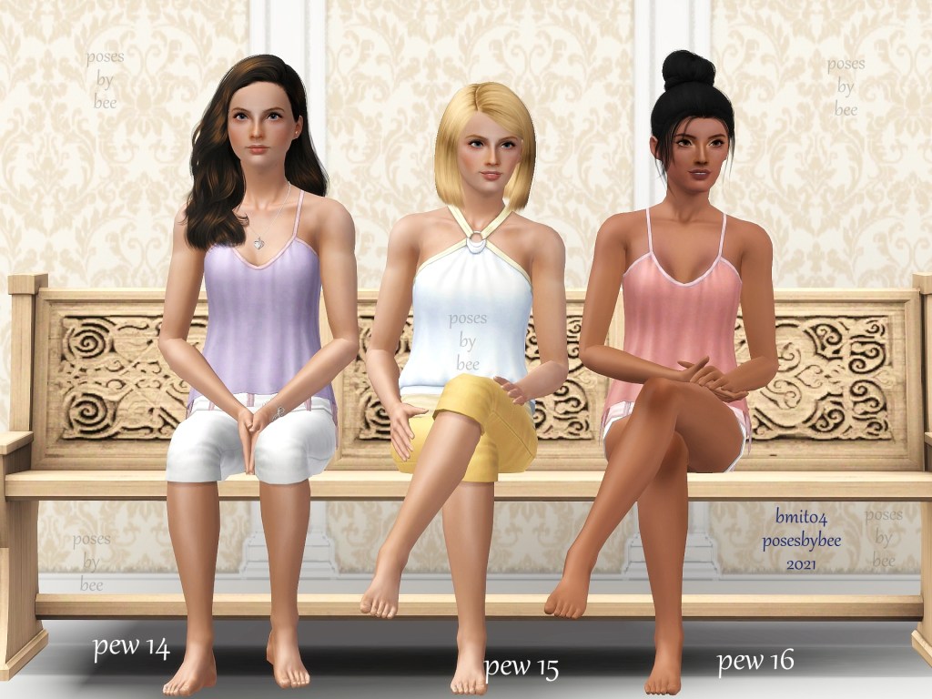 Wedding Guests – Sitting Poses – Poses by Bee