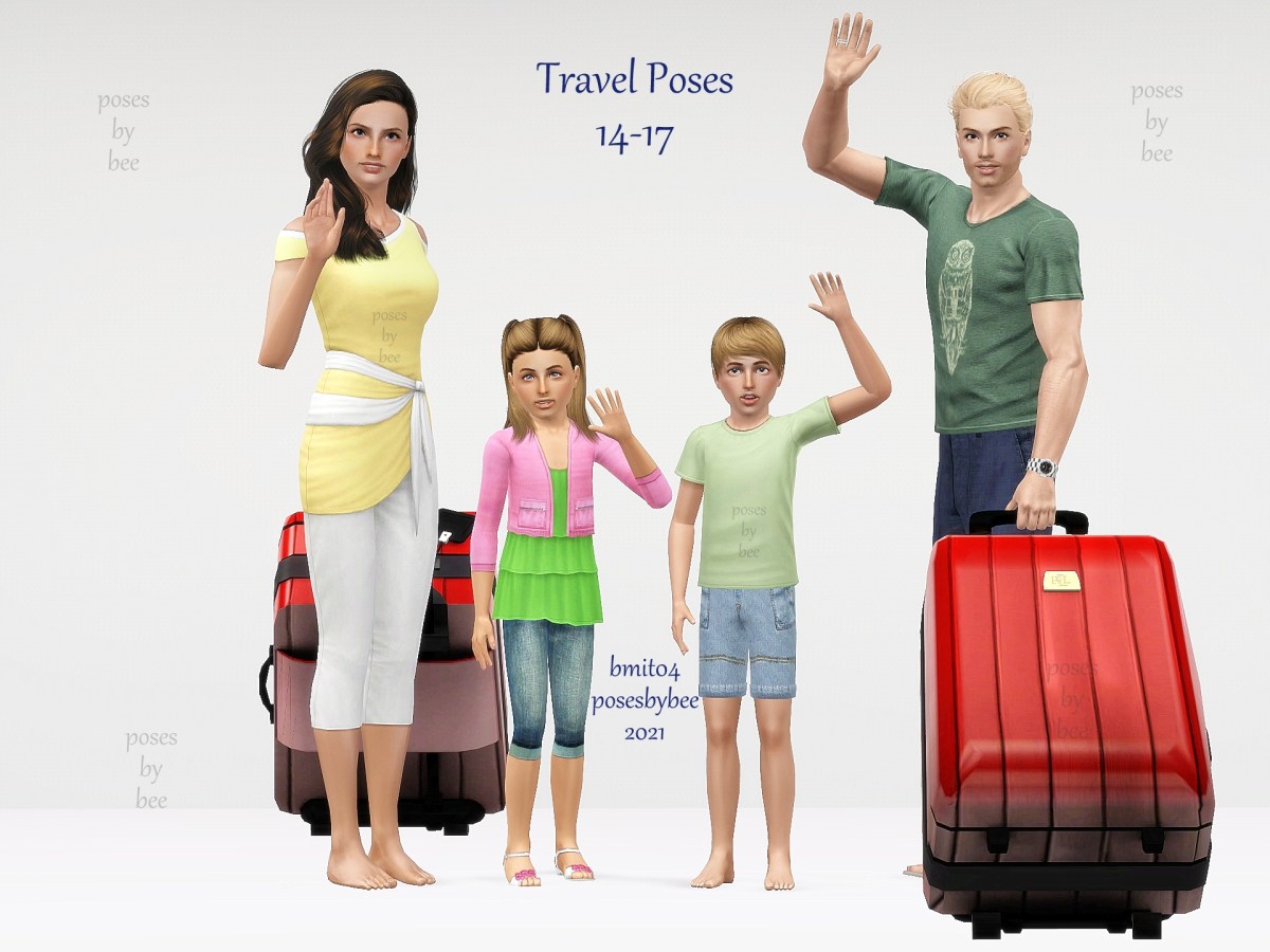 Travel Poses – Poses by Bee