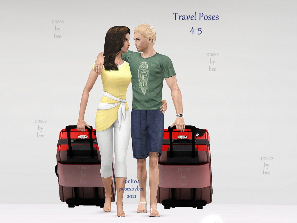 Travel Poses – Poses by Bee