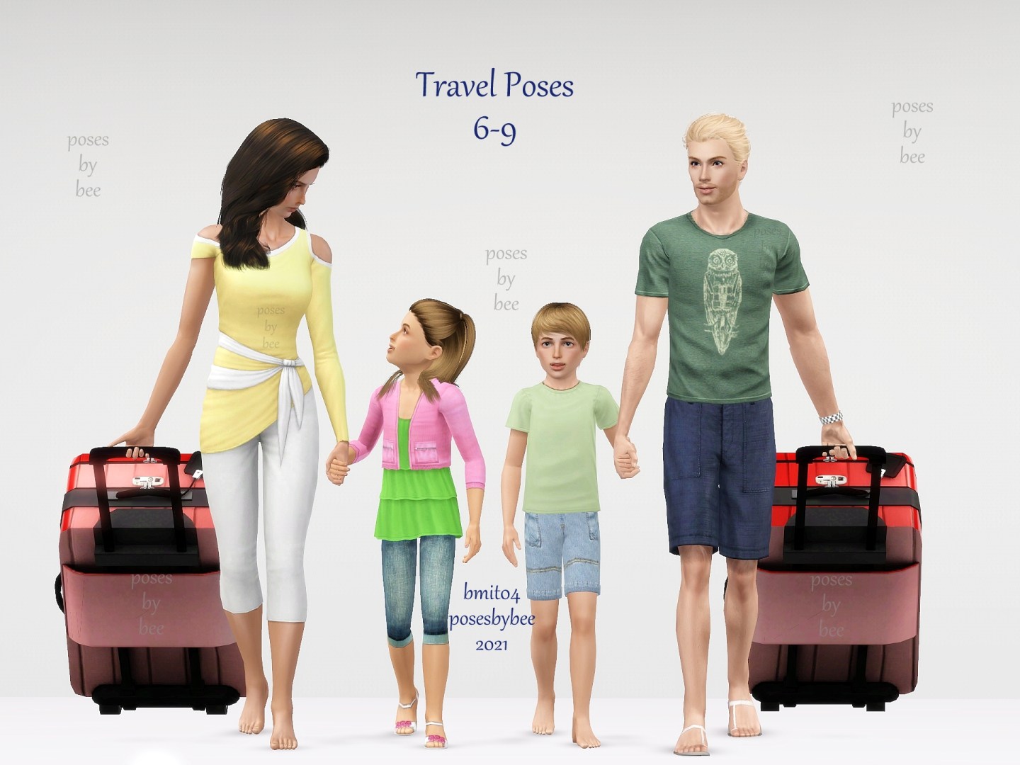 Travel Poses – Poses by Bee