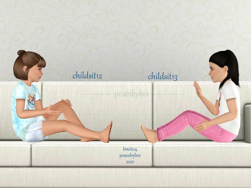 Child Sit – Poses by Bee