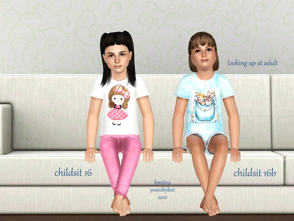 Child Sit – Poses by Bee