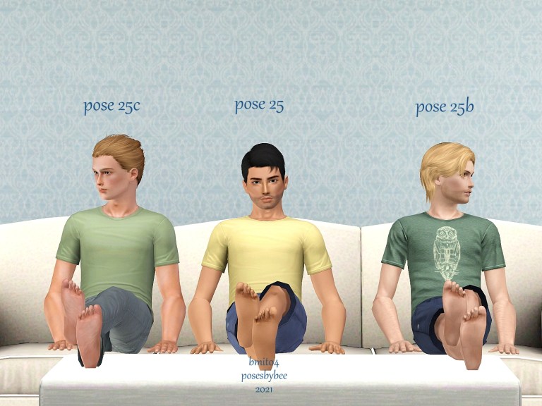 Casual Sitting Poses – Poses by Bee
