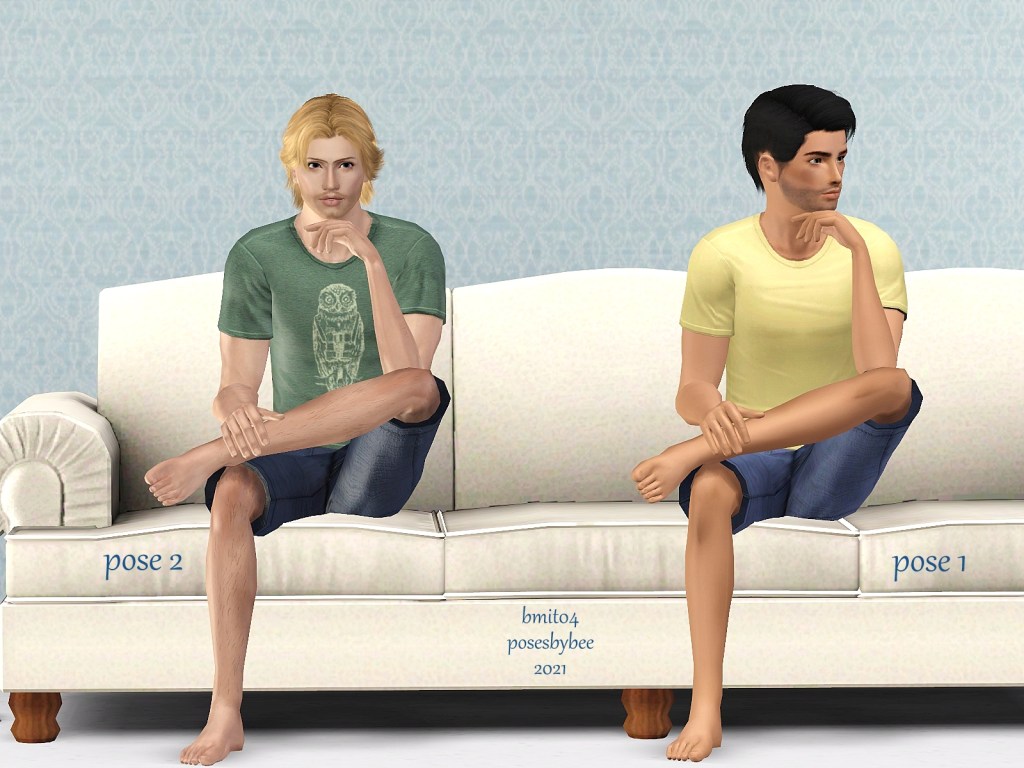 Casual Sitting Poses – Poses by Bee