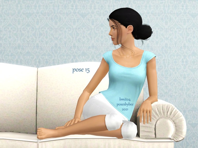Casual Sitting Poses – Poses by Bee