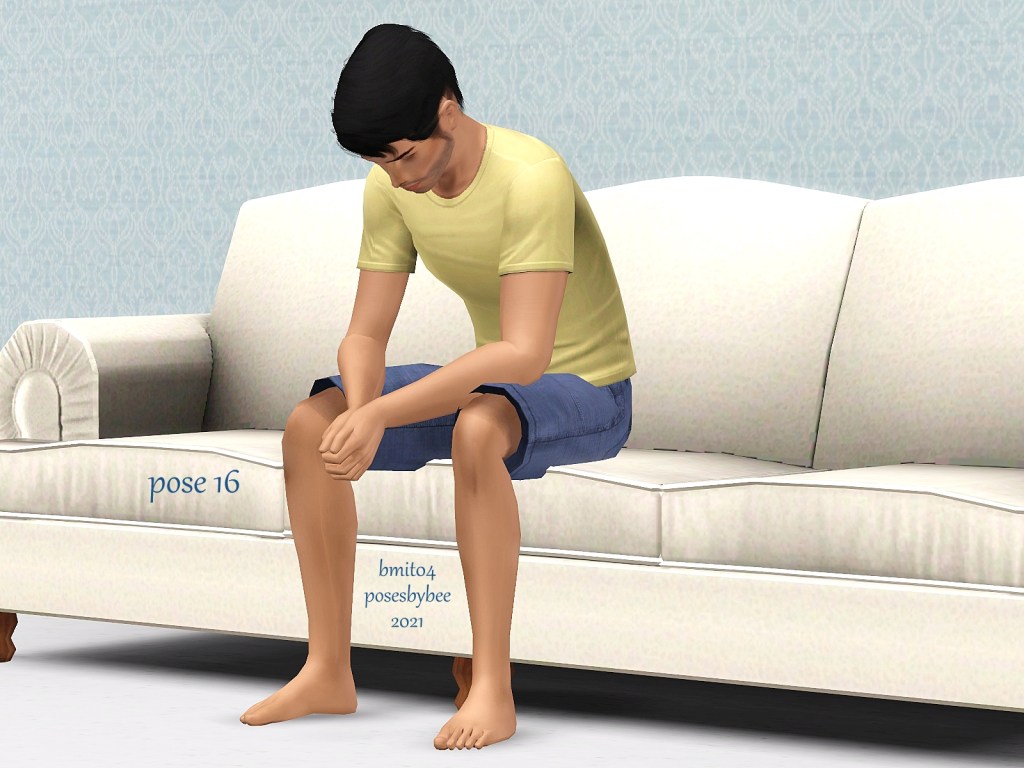 Casual Sitting Poses – Poses by Bee