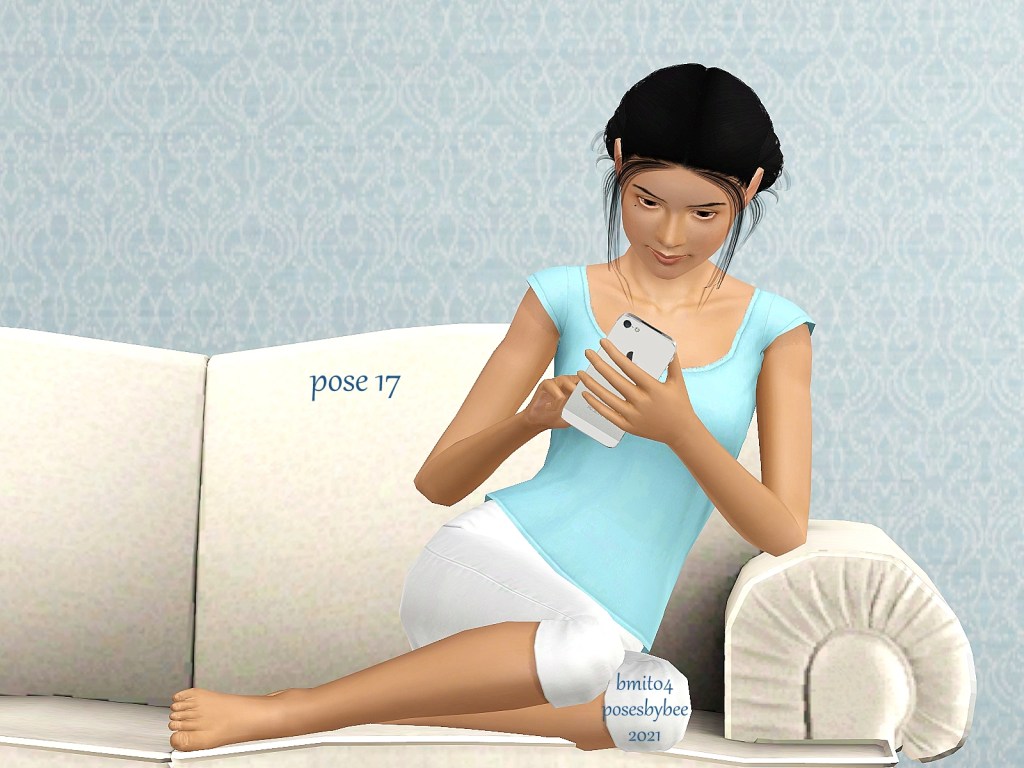 Casual Sitting Poses – Poses by Bee