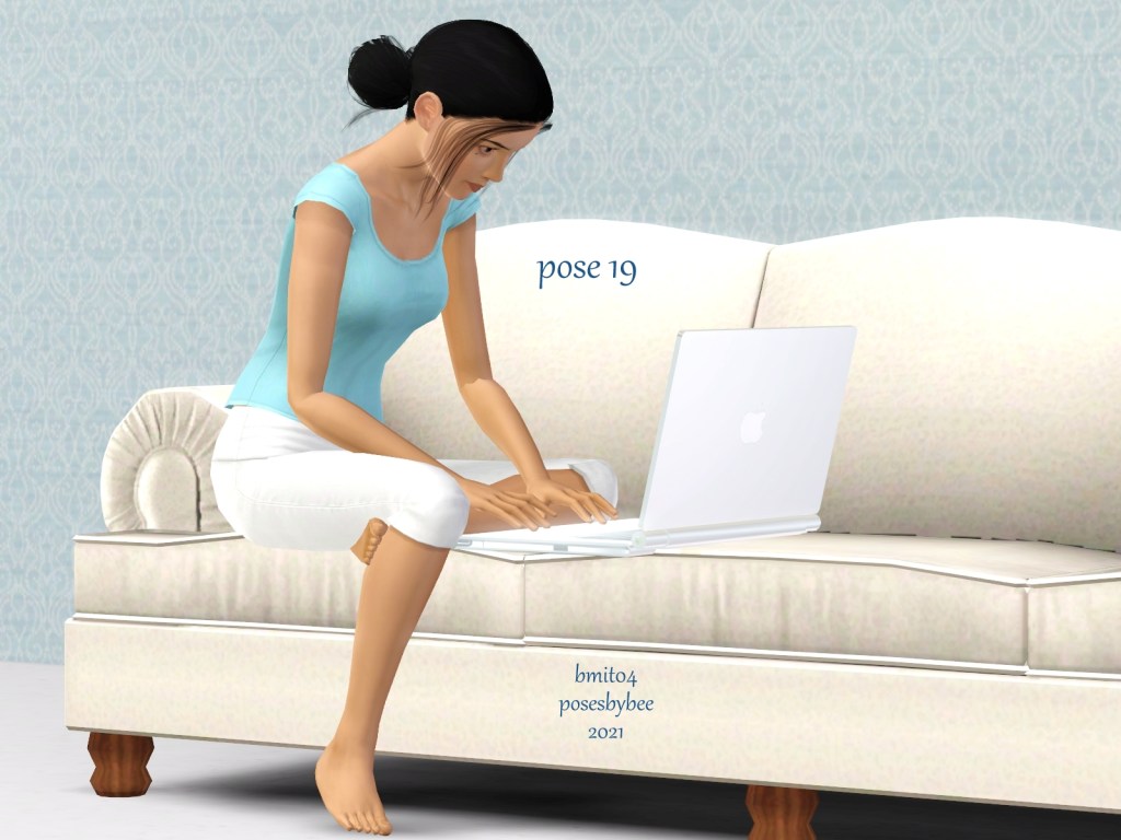 Casual Sitting Poses – Poses by Bee