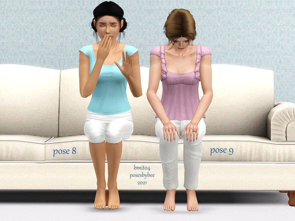 Casual Sitting Poses – Poses by Bee