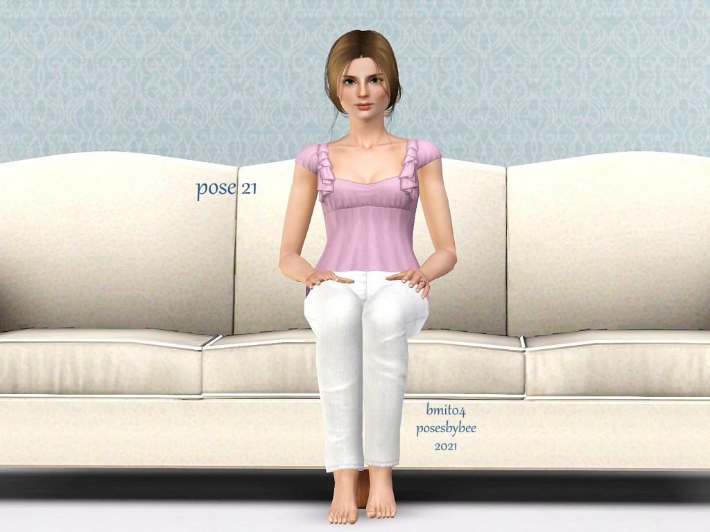 Casual Sitting Poses – Poses by Bee