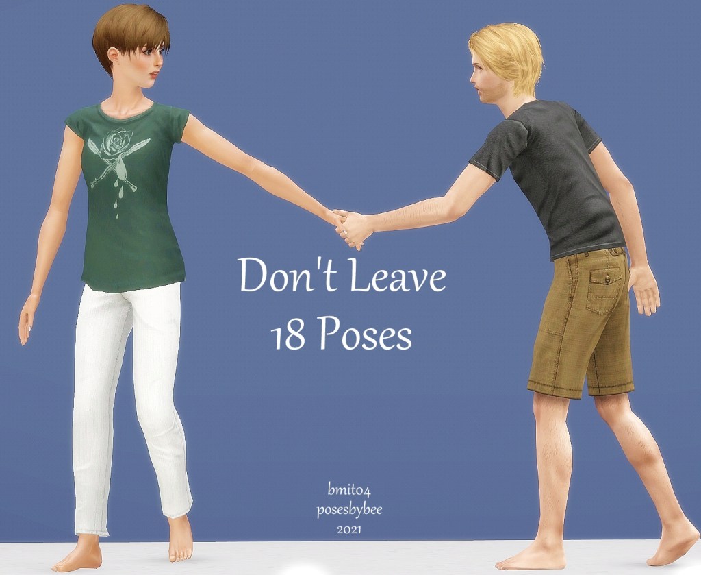 Poses by Bee – Sims 3 poses for the storytelling community!