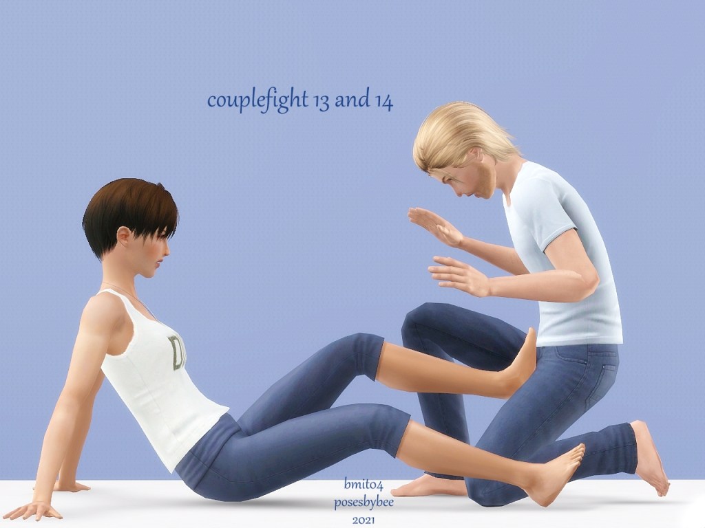 Couple Fight – Updated! – Poses by Bee