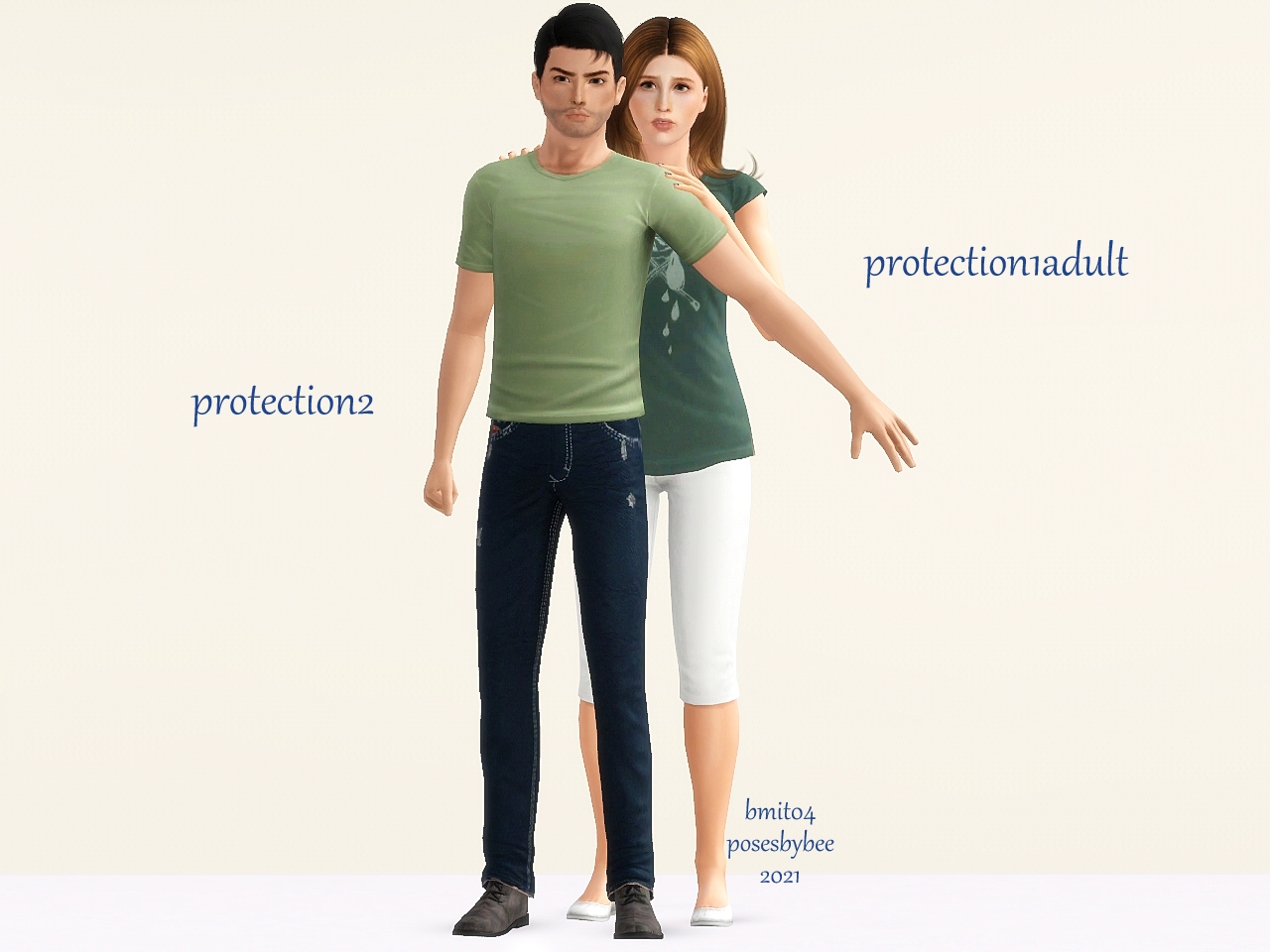 Protection – Poses by Bee