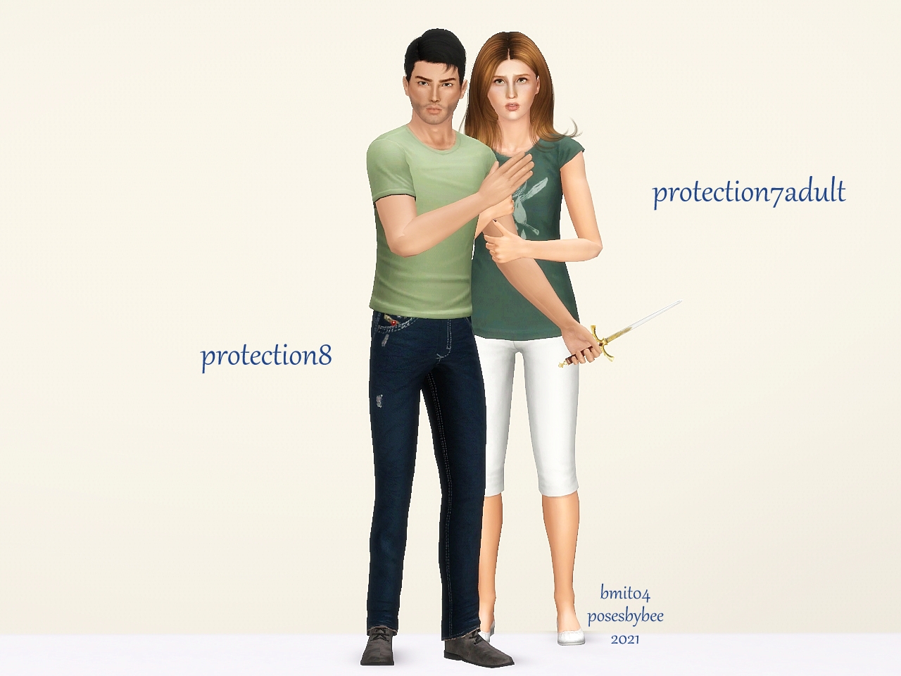 Protection – Poses by Bee