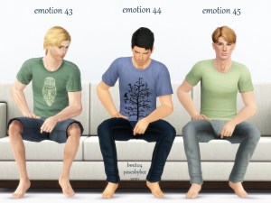 Emotions/Body Language – Poses by Bee