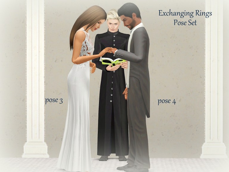 Exchanging Ring Poses – Poses by Bee